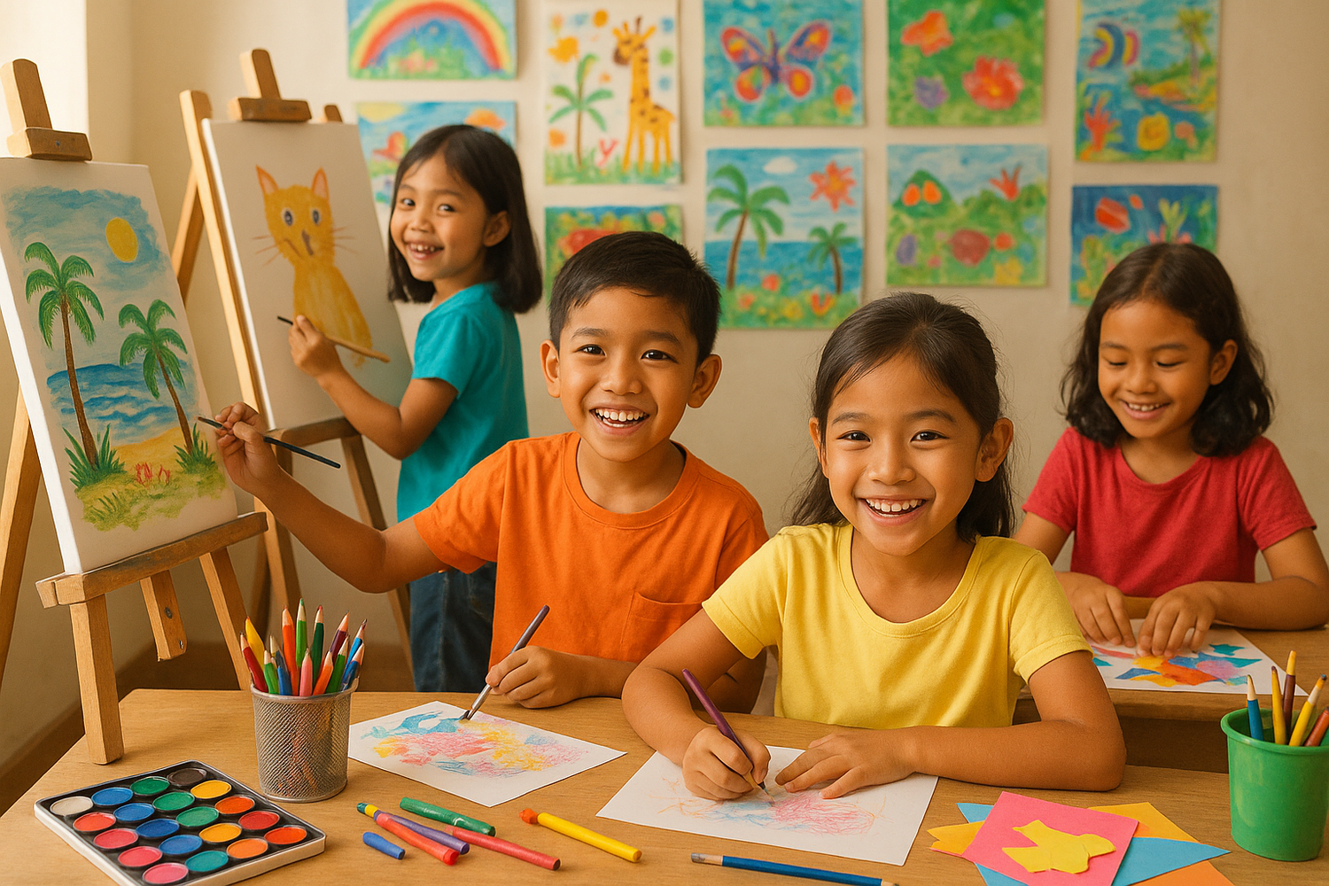 Creative Art Activities for Kids to Boost Imagination and Skills ...